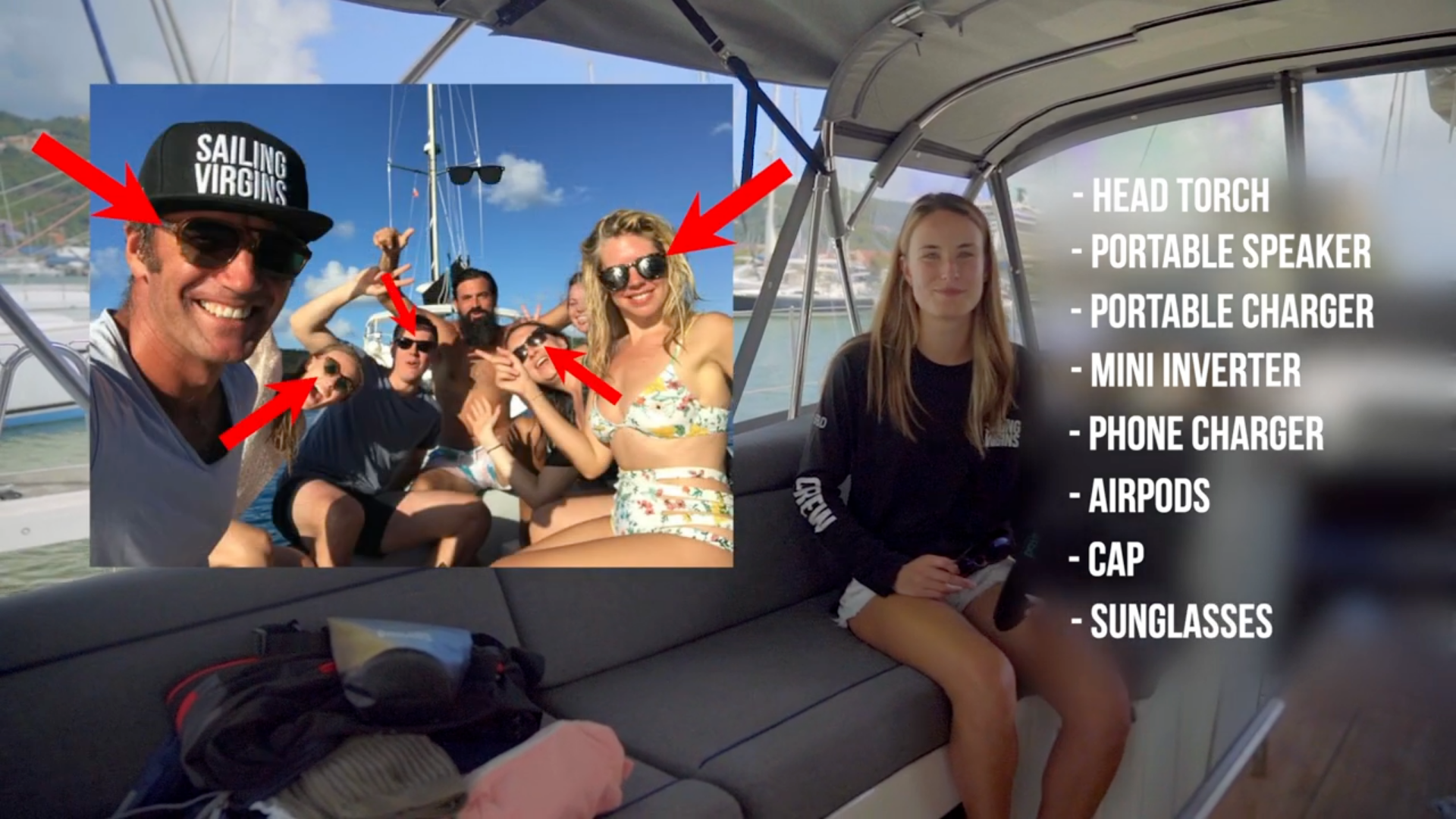 How to Pack for a Sailing Vacation